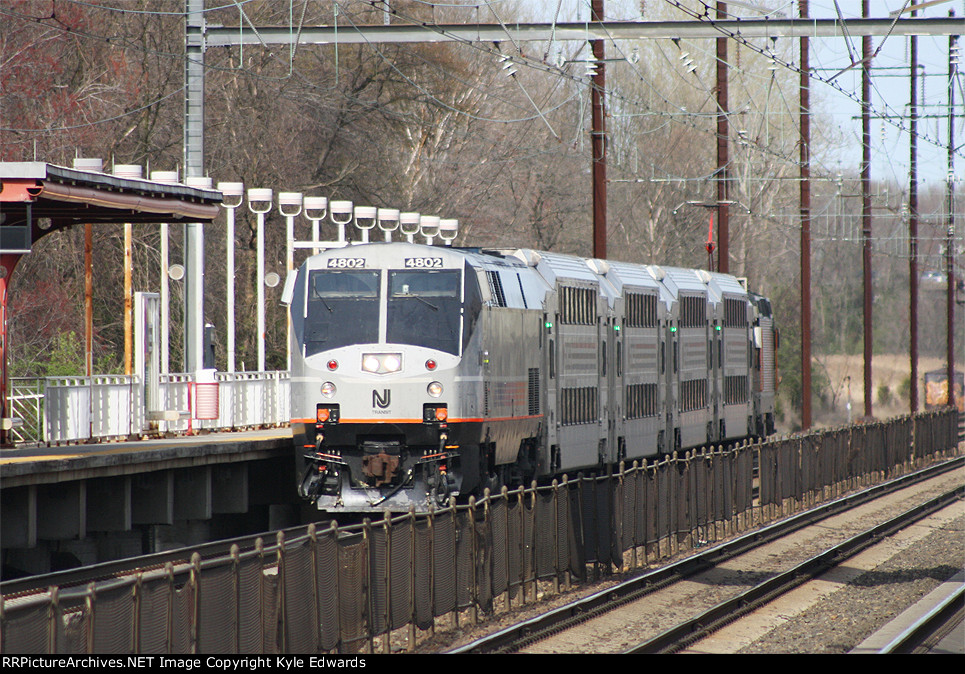 NJT P40DC #4802